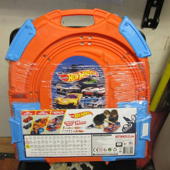 Hot Wheels | Toys | Hot Wheels Deluxe Slot Car Carry Case 2 Car | Poshmark